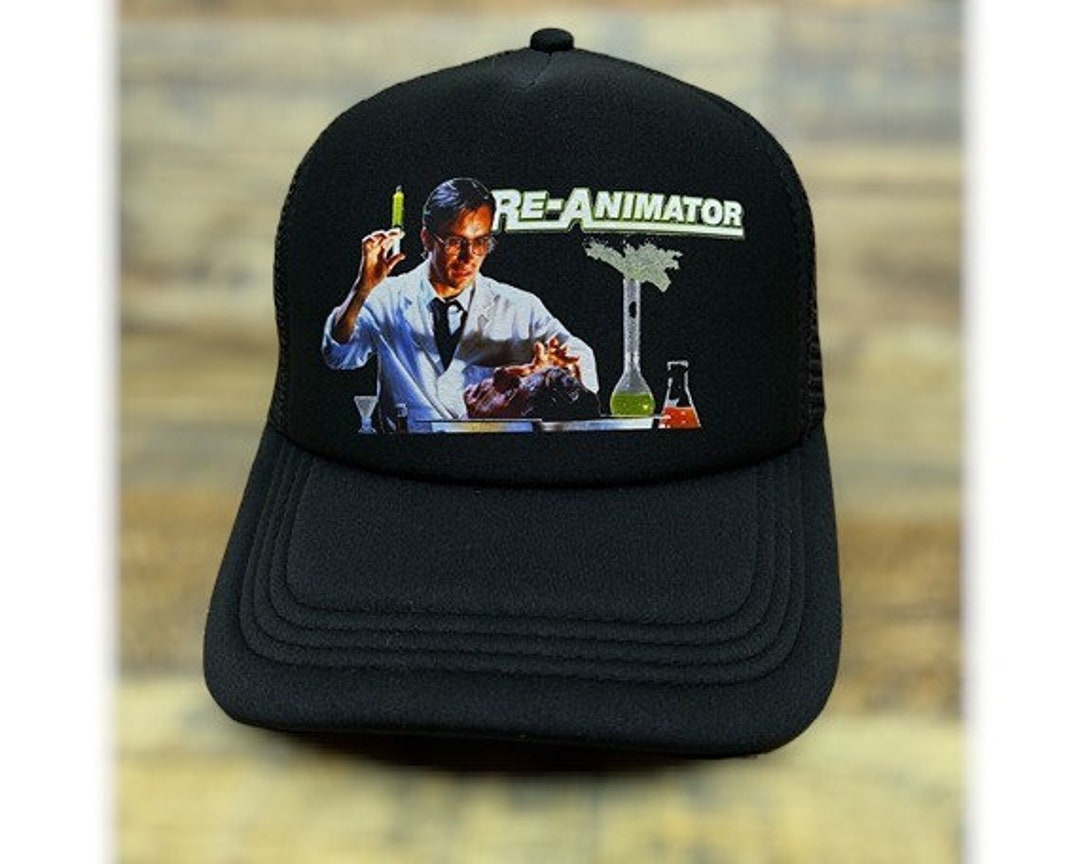 80s Cult Horror Unisex Trucker Hat Black Snapback Slasher Baseball Cap ...