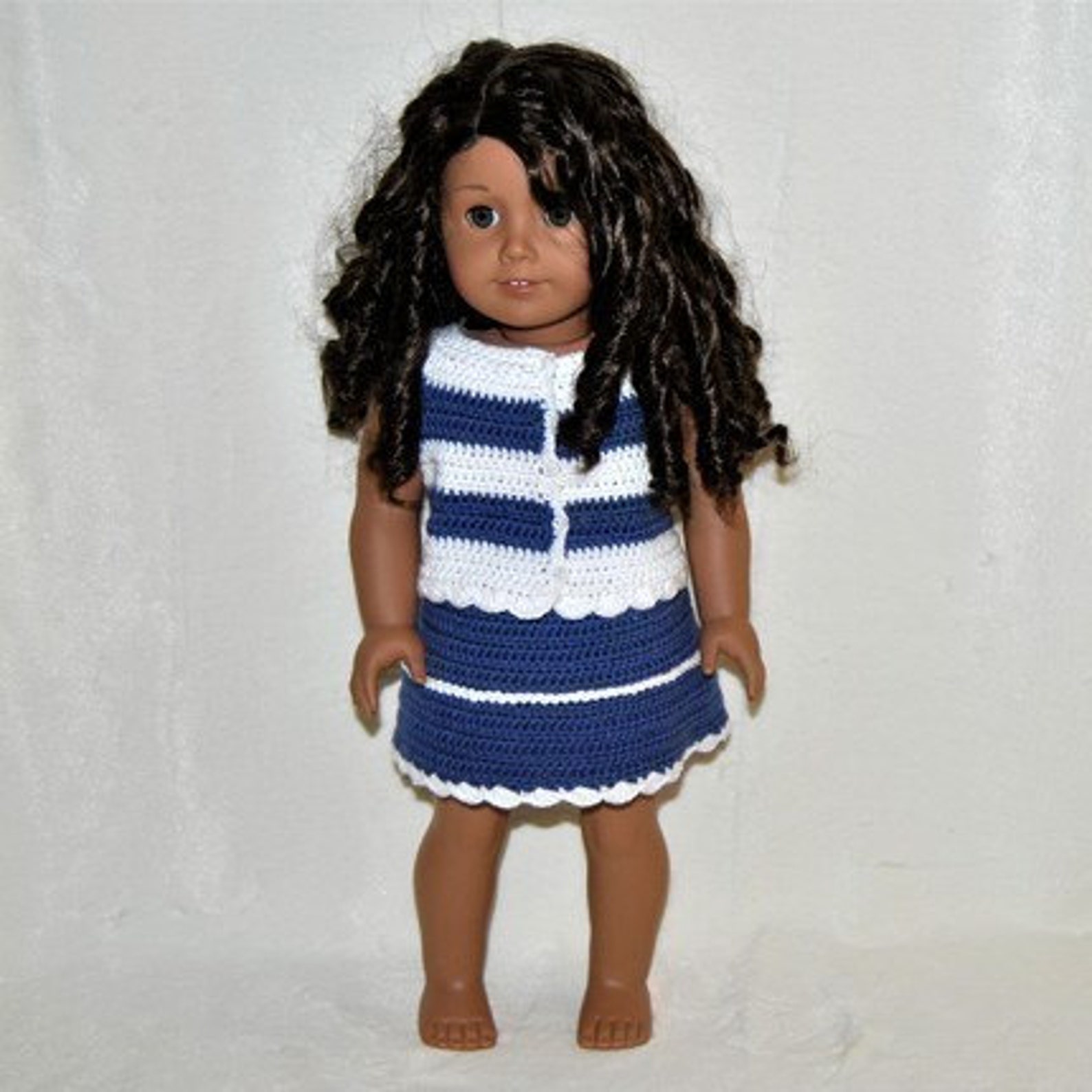 Instant Download - PDF Crochet Pattern - 18 Inch AG Doll Summer Outfits ...