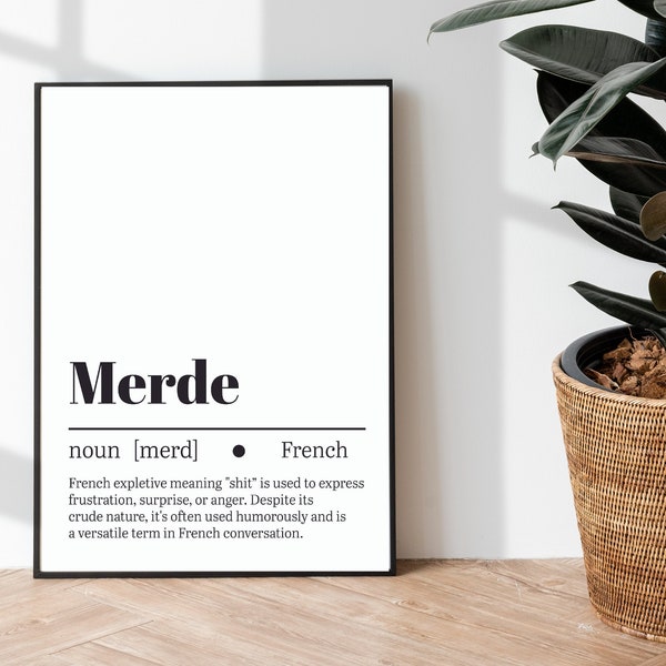 French Word Art - Etsy