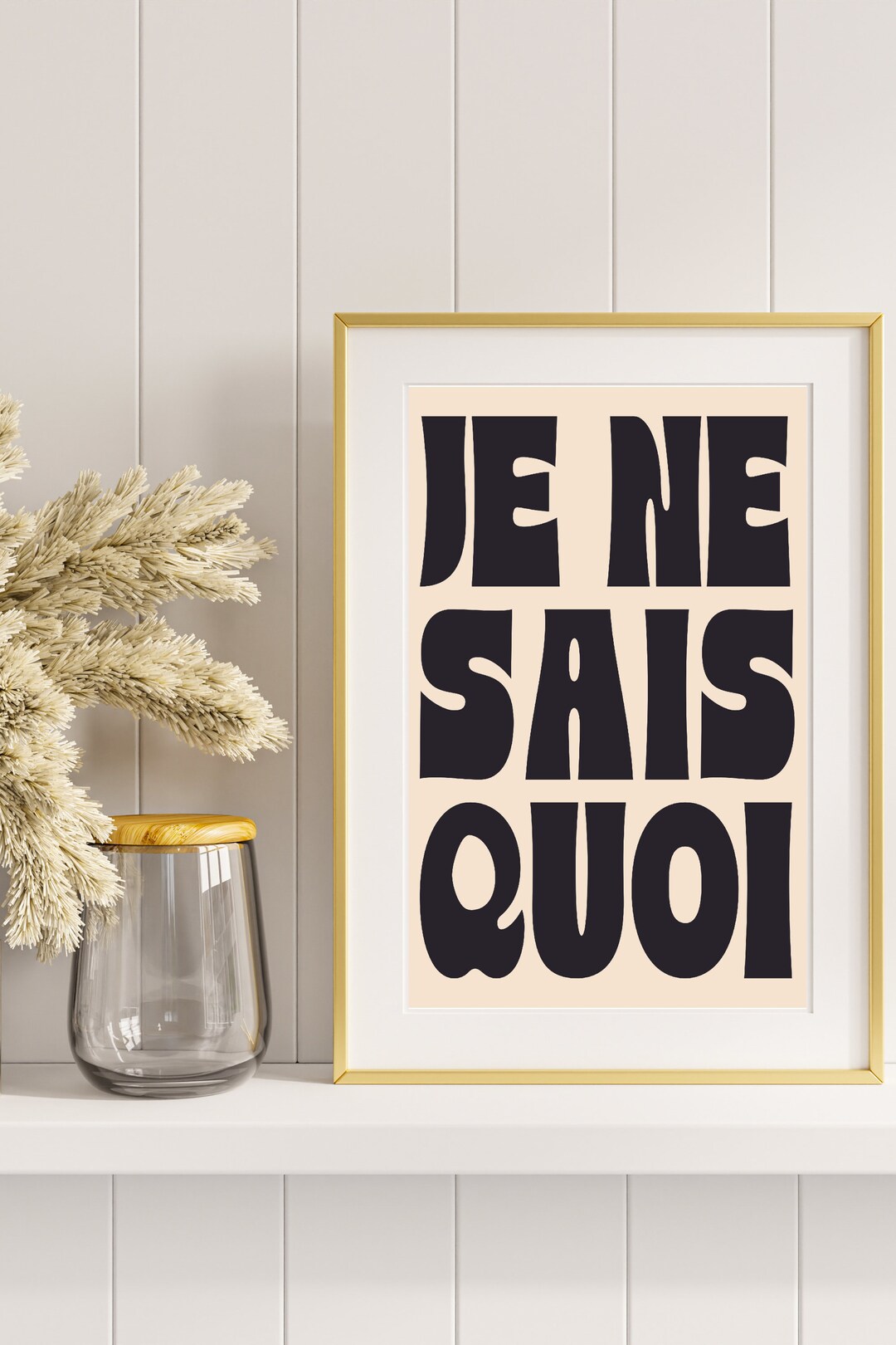Je Ne Sais Quoi Poster Digital Download Poster Wall Art - Etsy