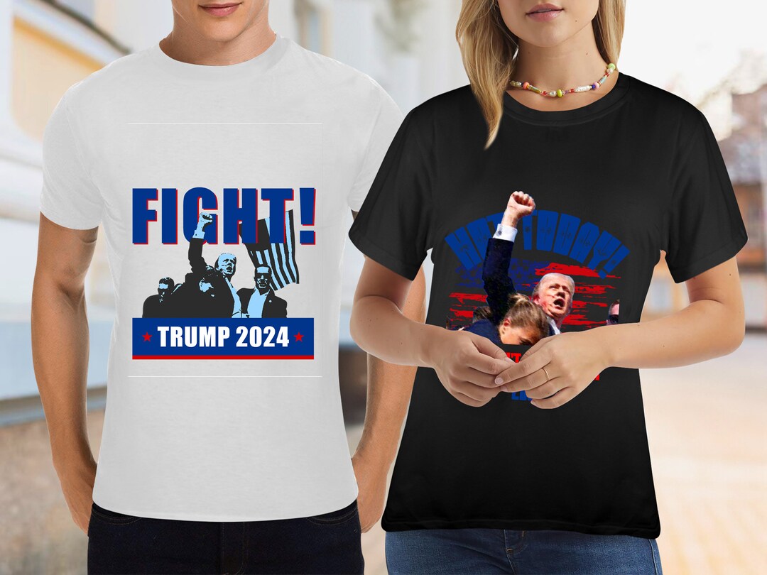 Fight Donald Trump Shirt, I Will Fight Trump, I Stand With Trump, Make ...