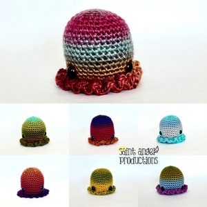 GOOBS, Crocheted Slime Ghost Plushie, Plush, Soft, Weird Amigurumi ...
