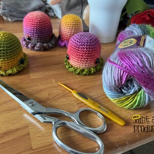GOOBS, Crocheted Slime Ghost Plushie, Plush, Soft, Weird Amigurumi ...