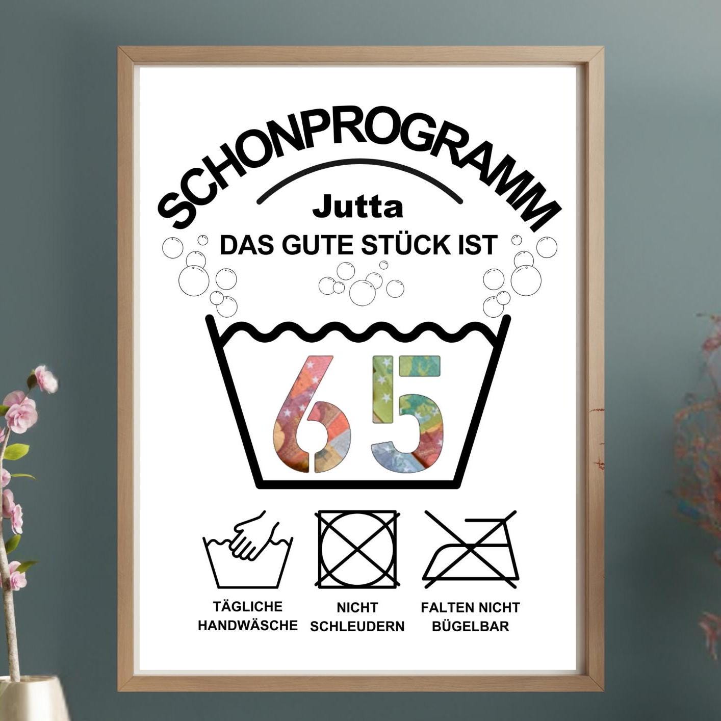 Wunderbar Geschenkideen 65 Geburtstag Frau Ebenbild
