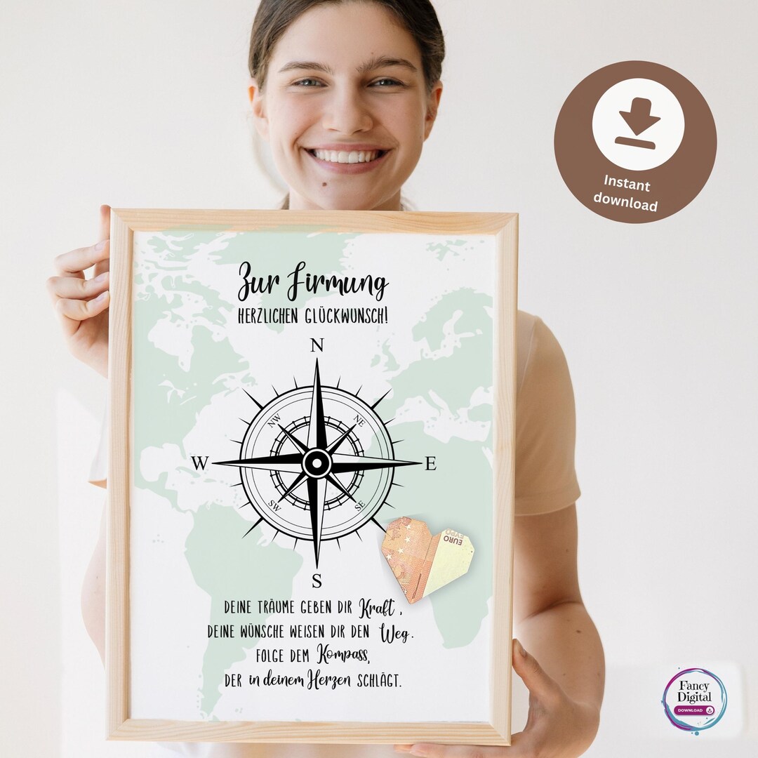 Money Gift for Confirmation | DIY Printable Gift | Creative ...