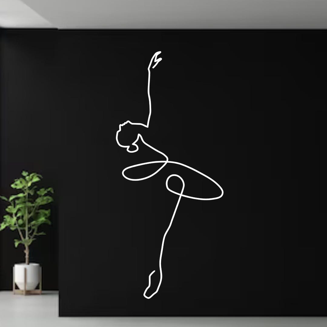 Free Delivery Ballet Dancer Neon Sign, Ballet Dance Girl Light ...