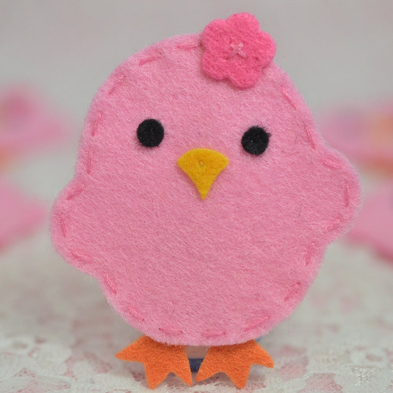 Felt Chicken - Etsy