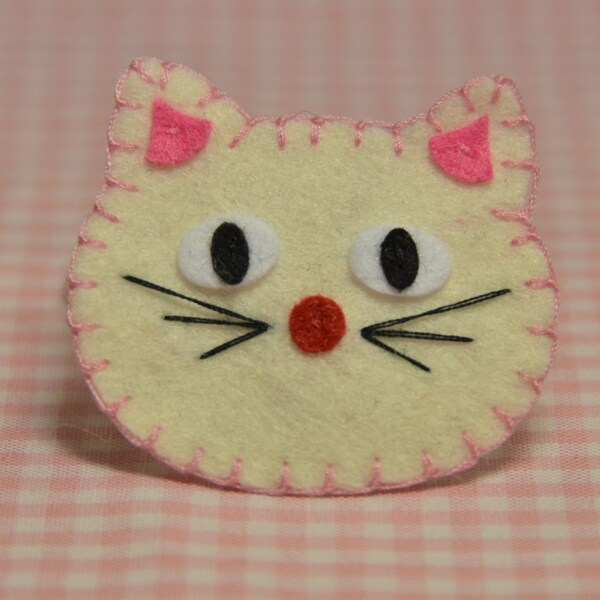 Felt Cat Applique - Etsy