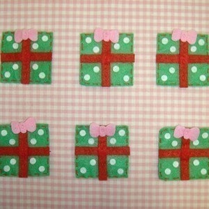 Set of 6pcs Handmade Felt Gift Box (FT858) - Etsy