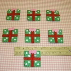 Set of 6pcs Handmade Felt Gift Box (FT858) - Etsy