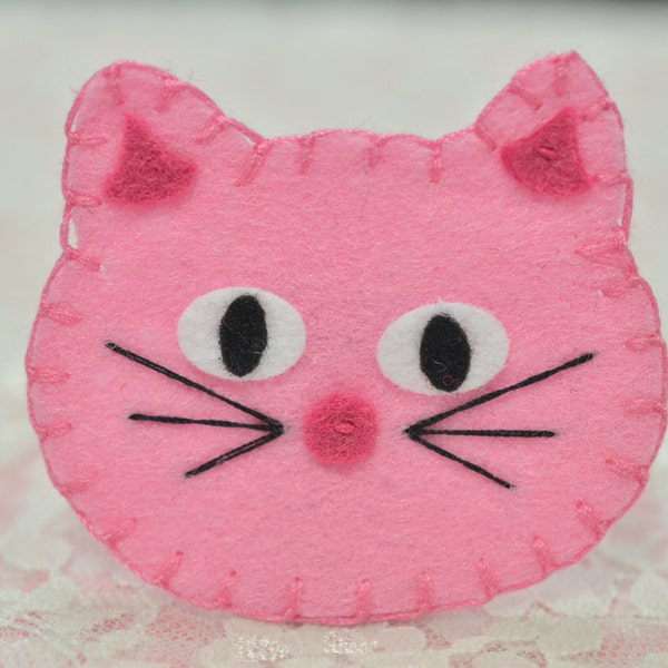 Felt Cat Applique - Etsy