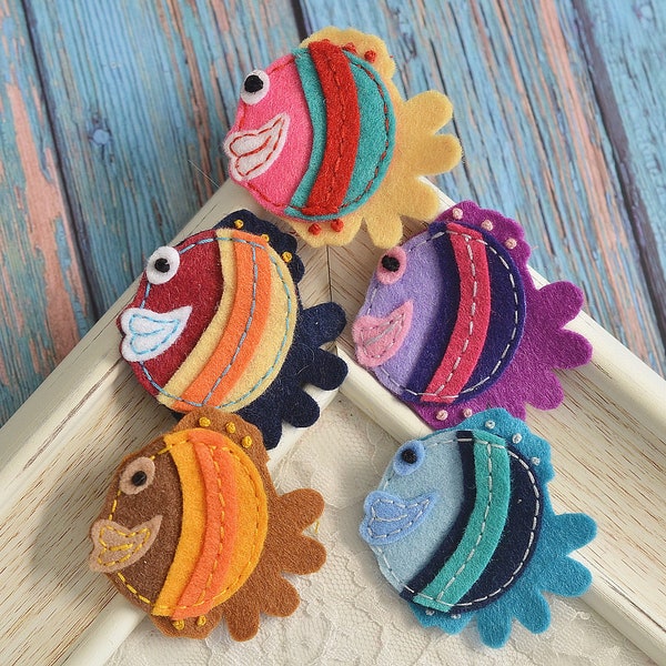 Felt Fish - Etsy