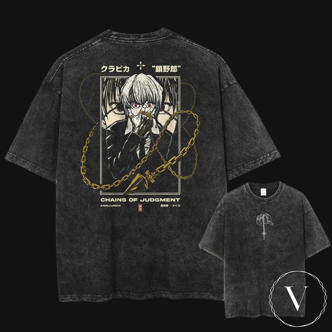Hxh X Kurapika Chain V2 X Anime Oversized Vintage Shirt - Etsy