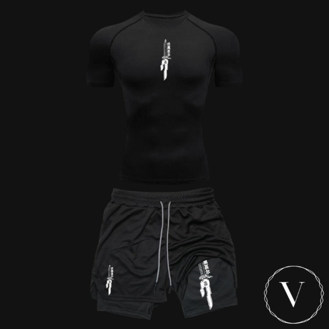 Jujutsu Kaisen X Toji V2 X Anime Gym Compression Set - Etsy