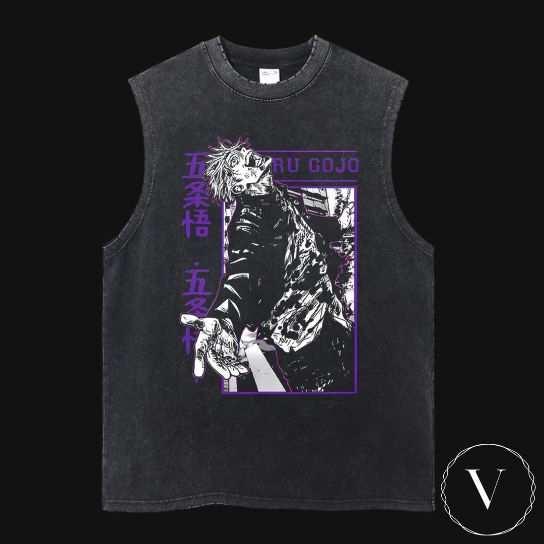 Jujutsu Kaisen x Satoru Gojo v3 x Anime Gym Débardeur - Etsy France