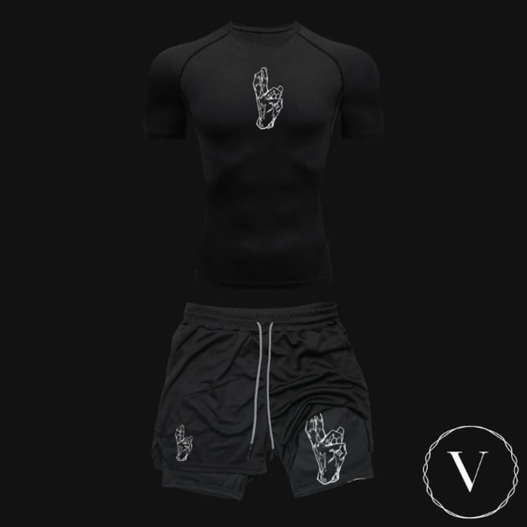 Jujutsu Kaisen x Satoru Gojo x Anime Gym Compression Set - Etsy Polska