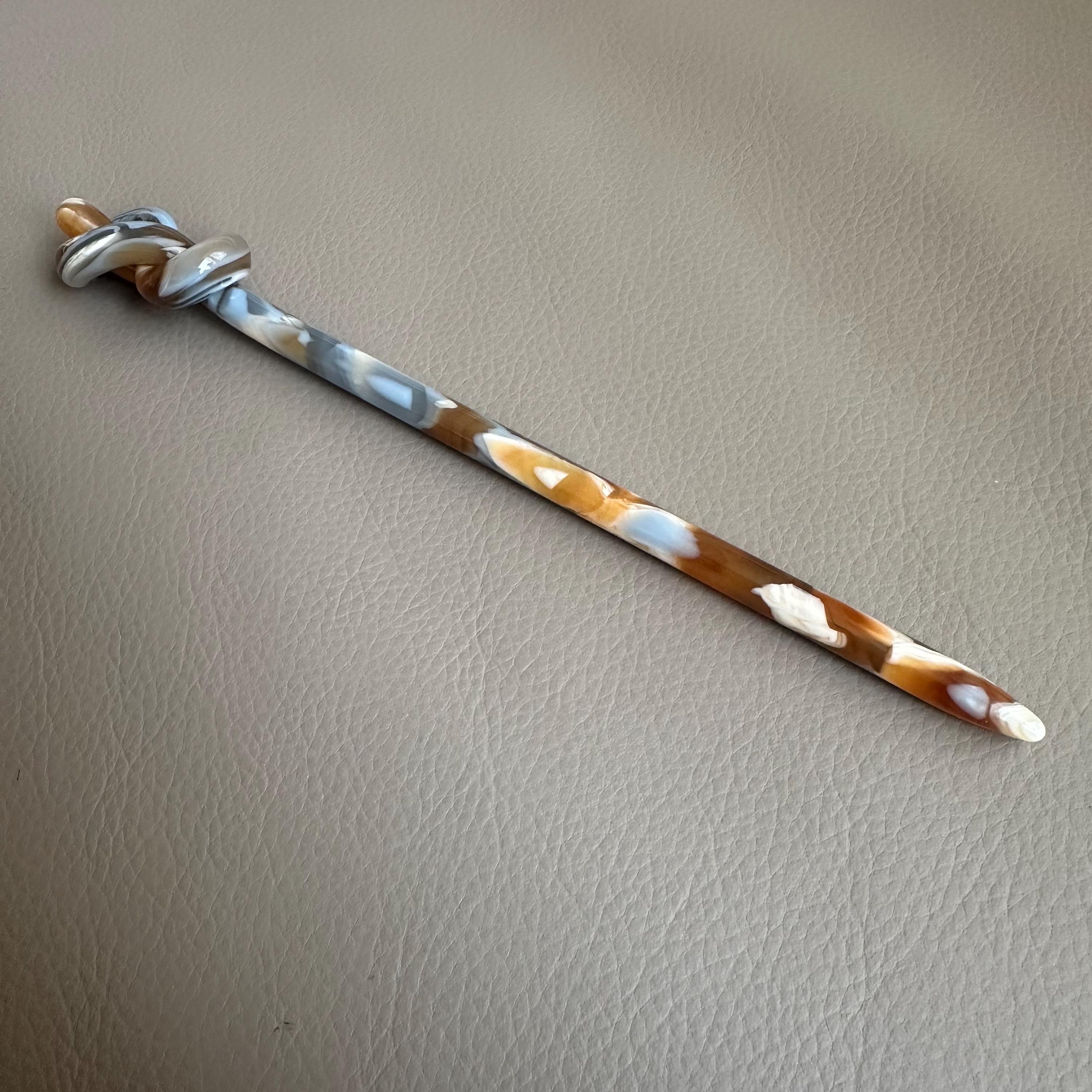 Extra Long Acetate Hair Stick for Long Hair – French & Japanese Style ...