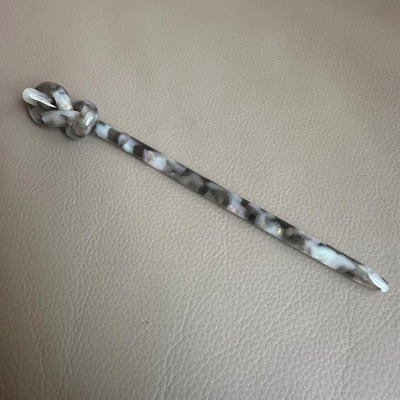 Extra Long Acetate Hair Stick for Long Hair – French & Japanese Style ...