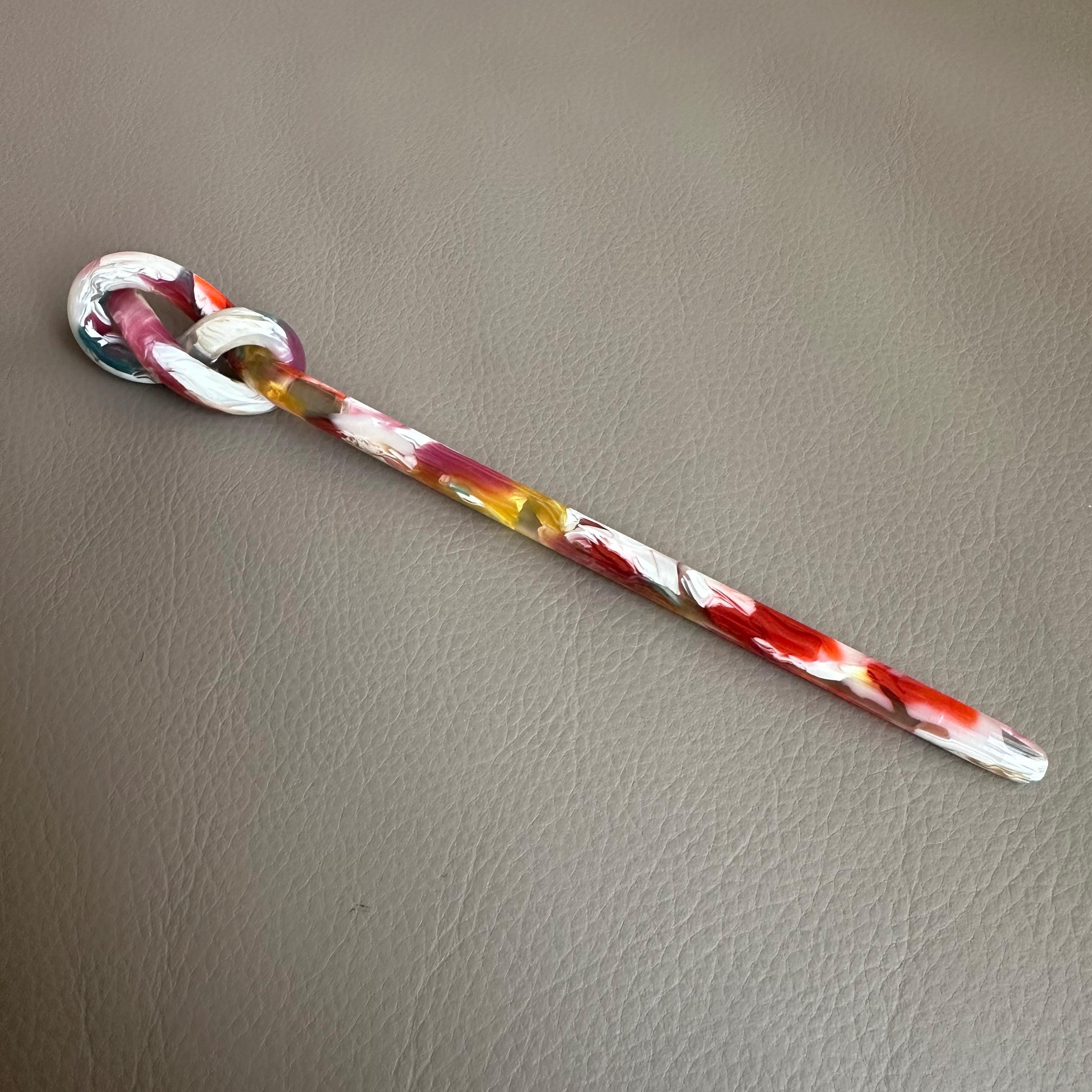 Extra Long Acetate Hair Stick for Long Hair – French & Japanese Style ...
