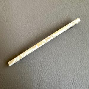 French-inspired Minimalist Long Spring Hair Clip for Women – Slim and ...