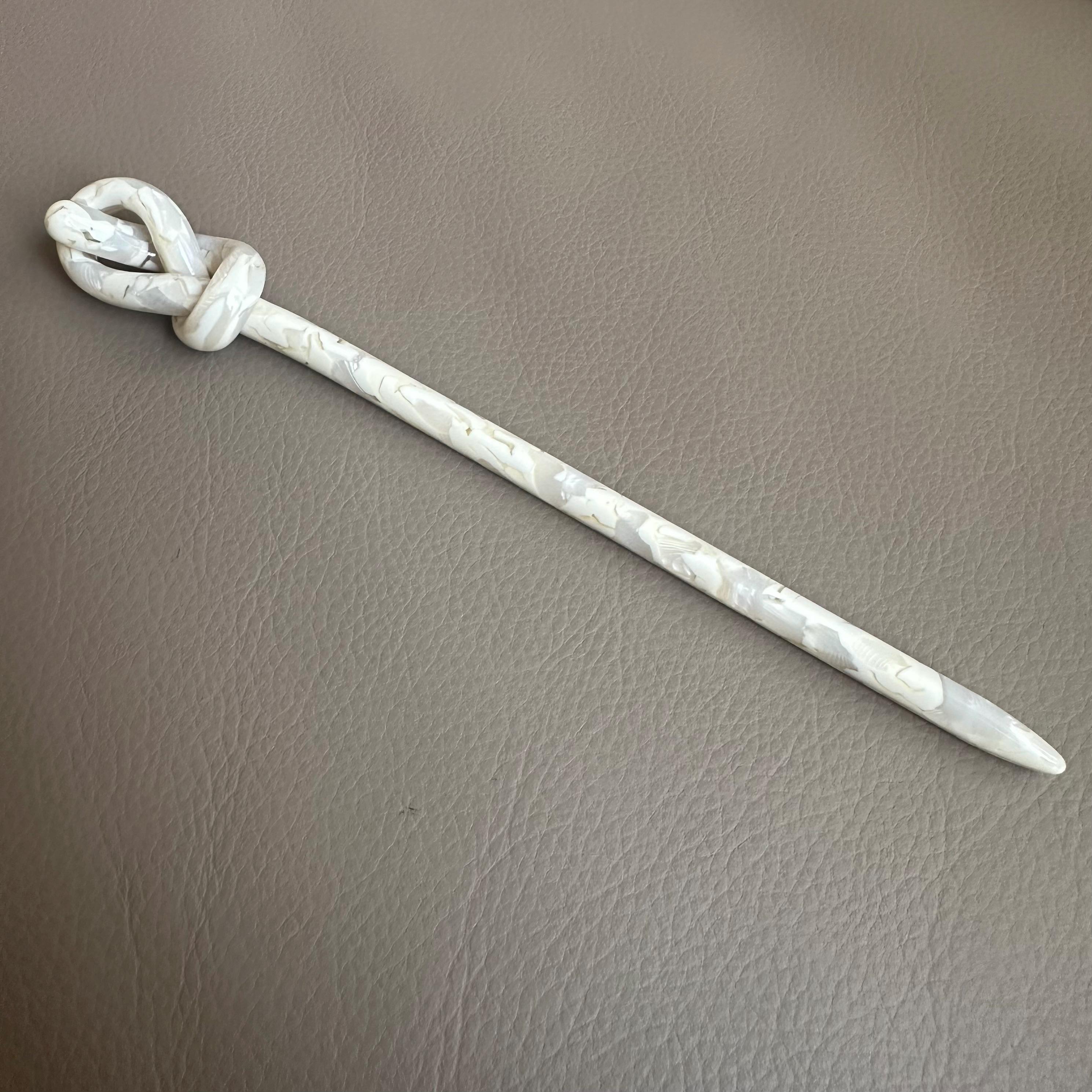 Extra Long Acetate Hair Stick for Long Hair – French & Japanese Style ...