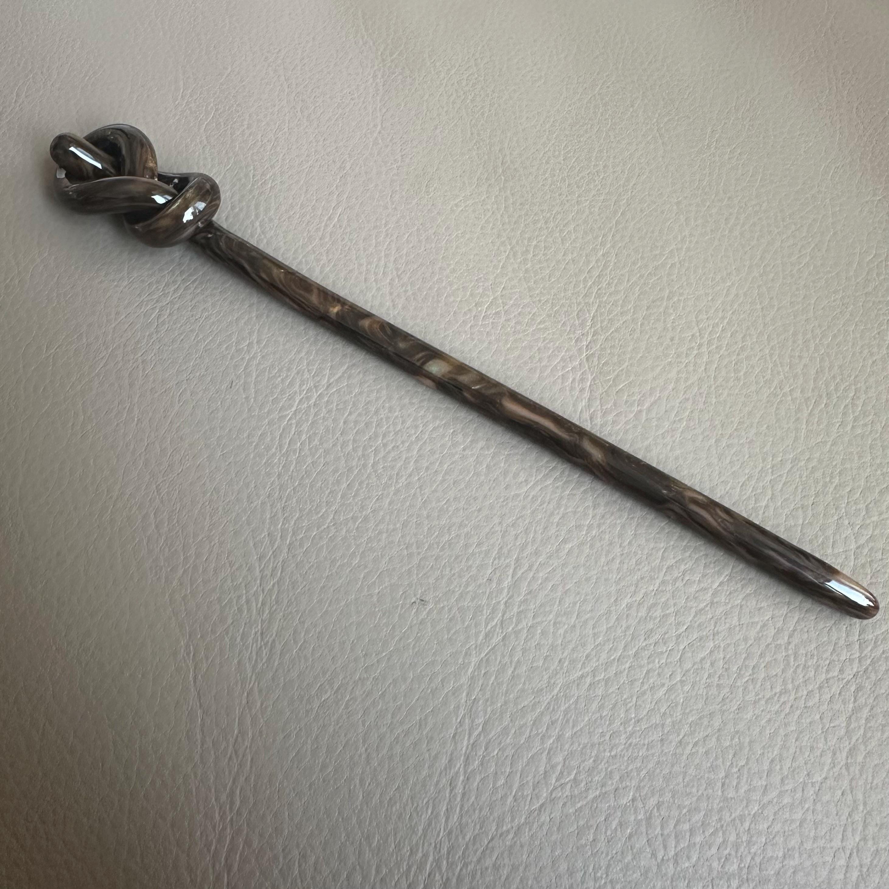 Extra Long Acetate Hair Stick for Long Hair – French & Japanese Style ...