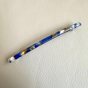 French-inspired Minimalist Long Spring Hair Clip for Women – Slim and ...