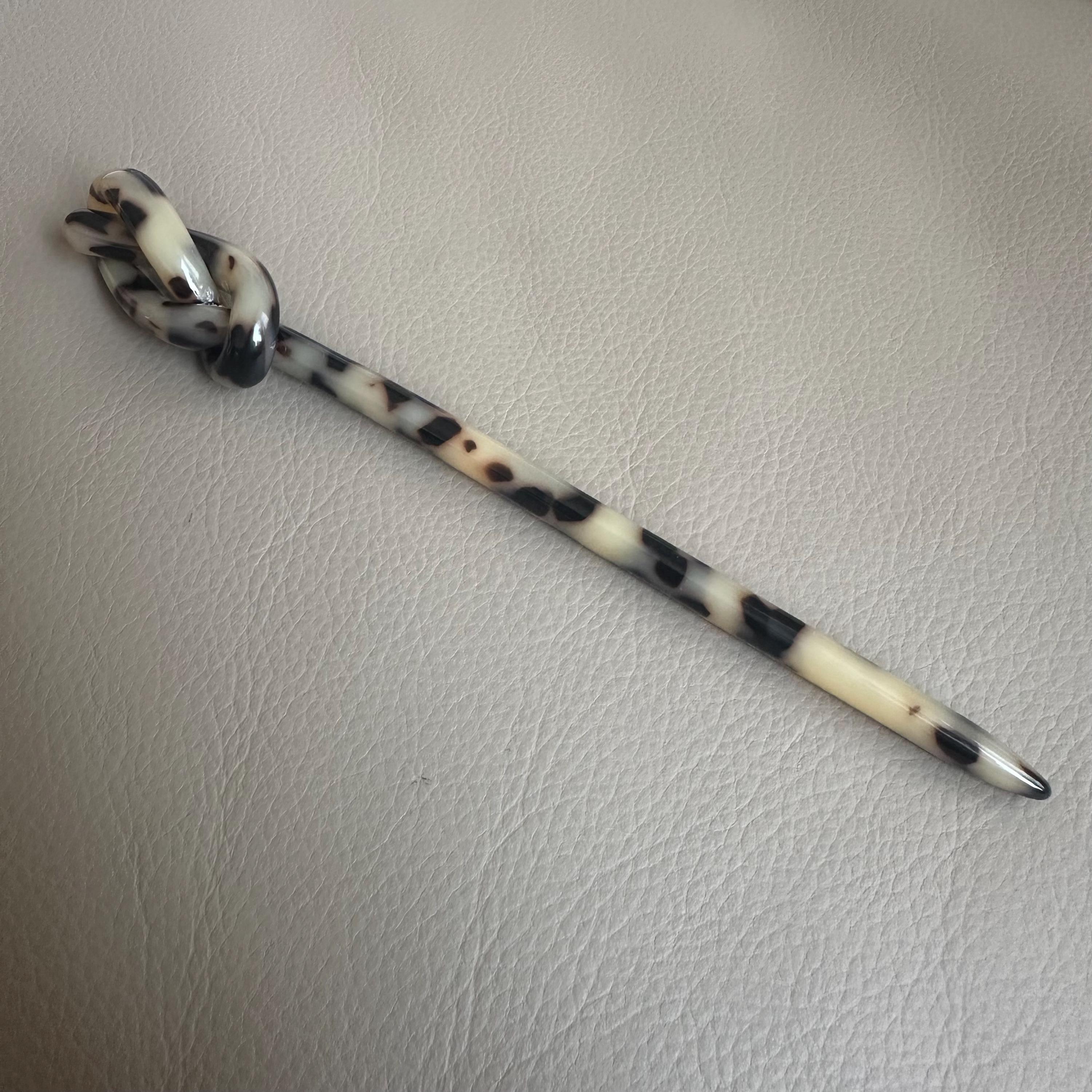 Extra Long Acetate Hair Stick for Long Hair – French & Japanese Style ...
