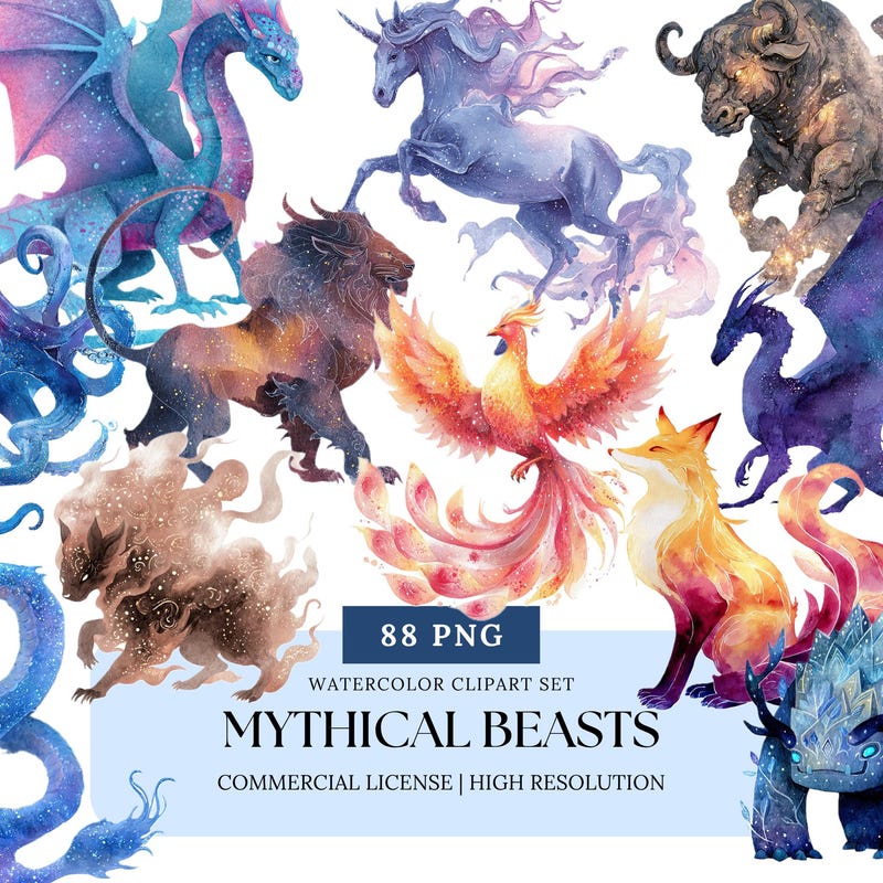 Mythical Creatures - Etsy