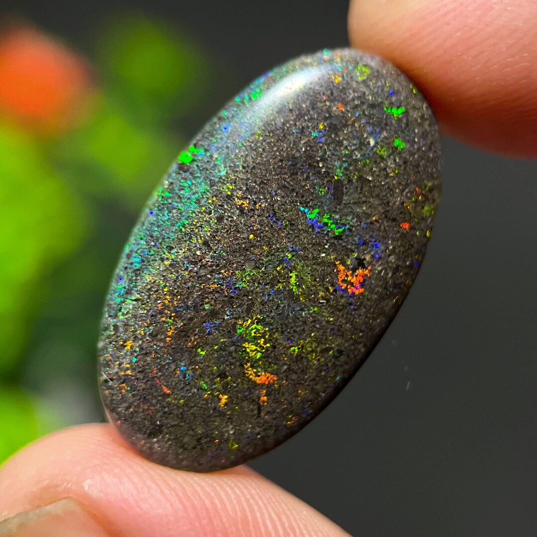 Opal Andamooka Matrix Multicolour Big Size 12.25cts - Etsy