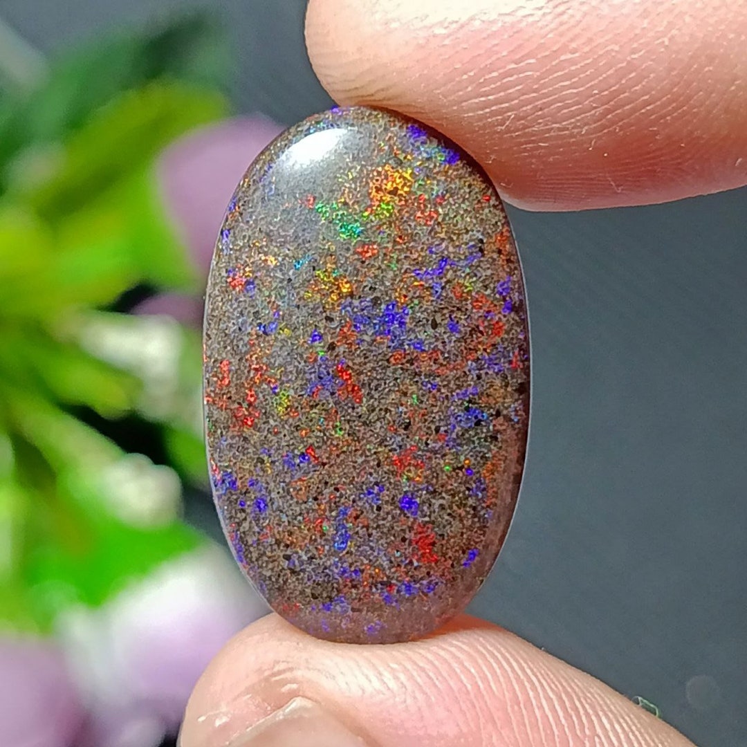 Opal Andamooka Australia Special Price Red Color 13.45ct - Etsy
