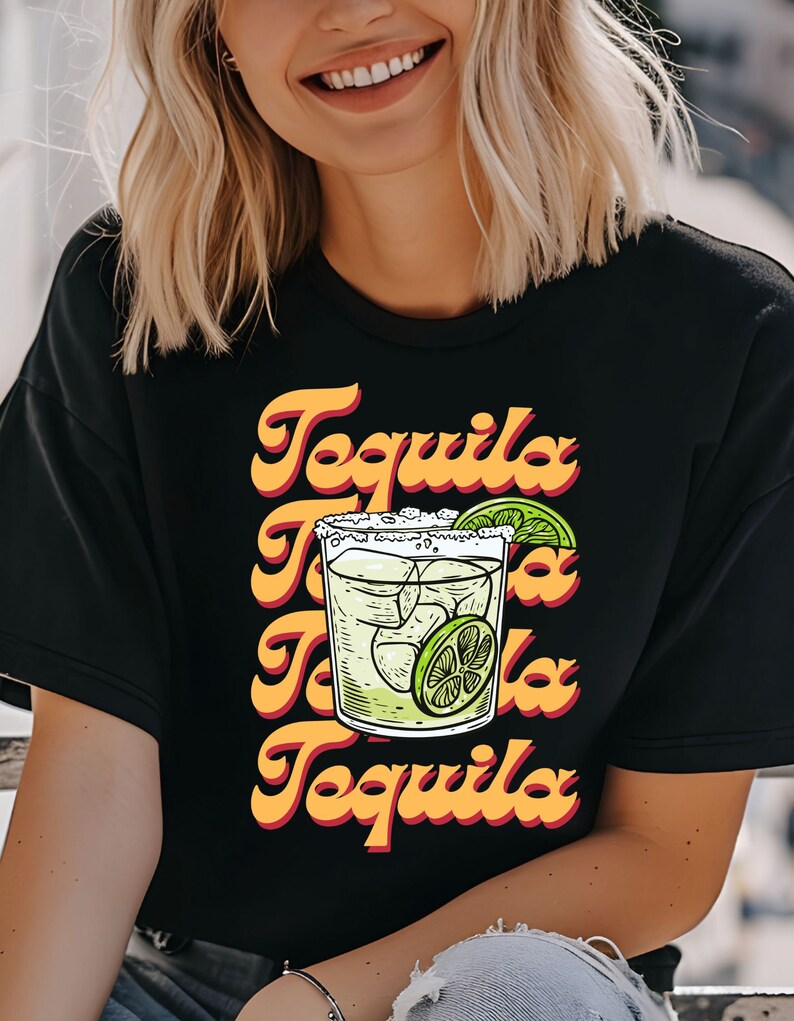 Tequila T-shirt Design PNG and SVG File - Etsy
