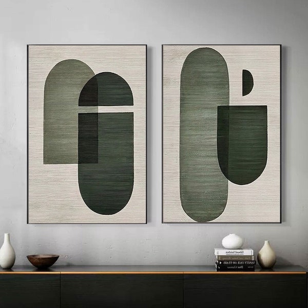 Wasabi Wall Art Green - Etsy