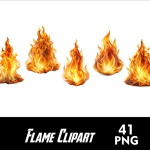 Flame Alphabet Fire Font Fire Letter and 5 Flame Clipart Png ...