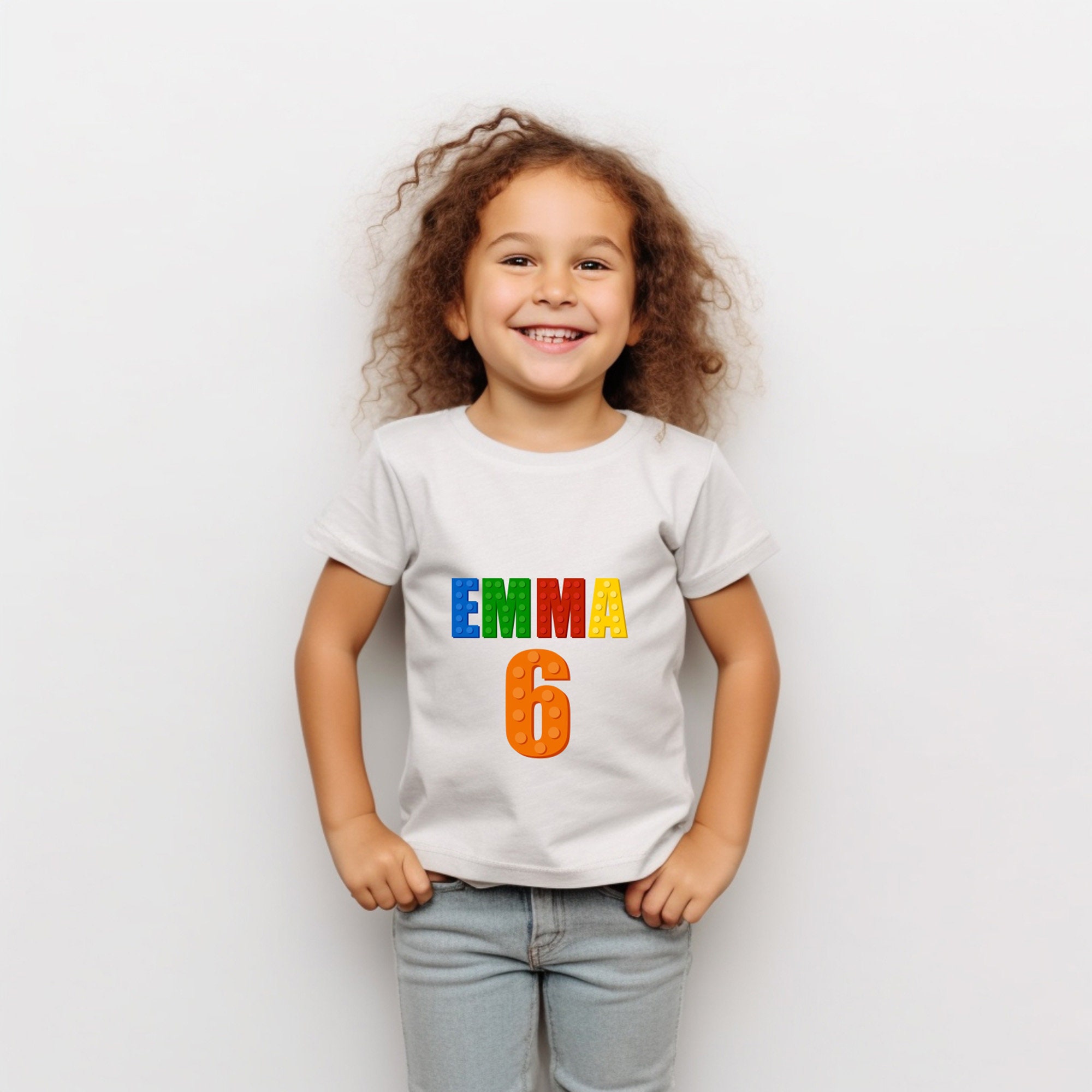 Bundle Bricks Font LEG Puzzle Font 5 Full Colors Set Brick Font Brick ...