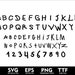 ANDY Toy Story Font Svg Andy Alphabet Andy Toy Story Alphabet for ...