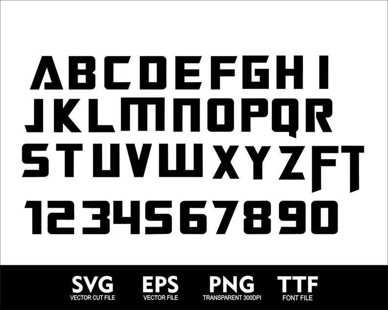 Robot Font Transformer Alphabet SVG Robot Head Skine Robot Logo Font Transformer Faces Svg ...