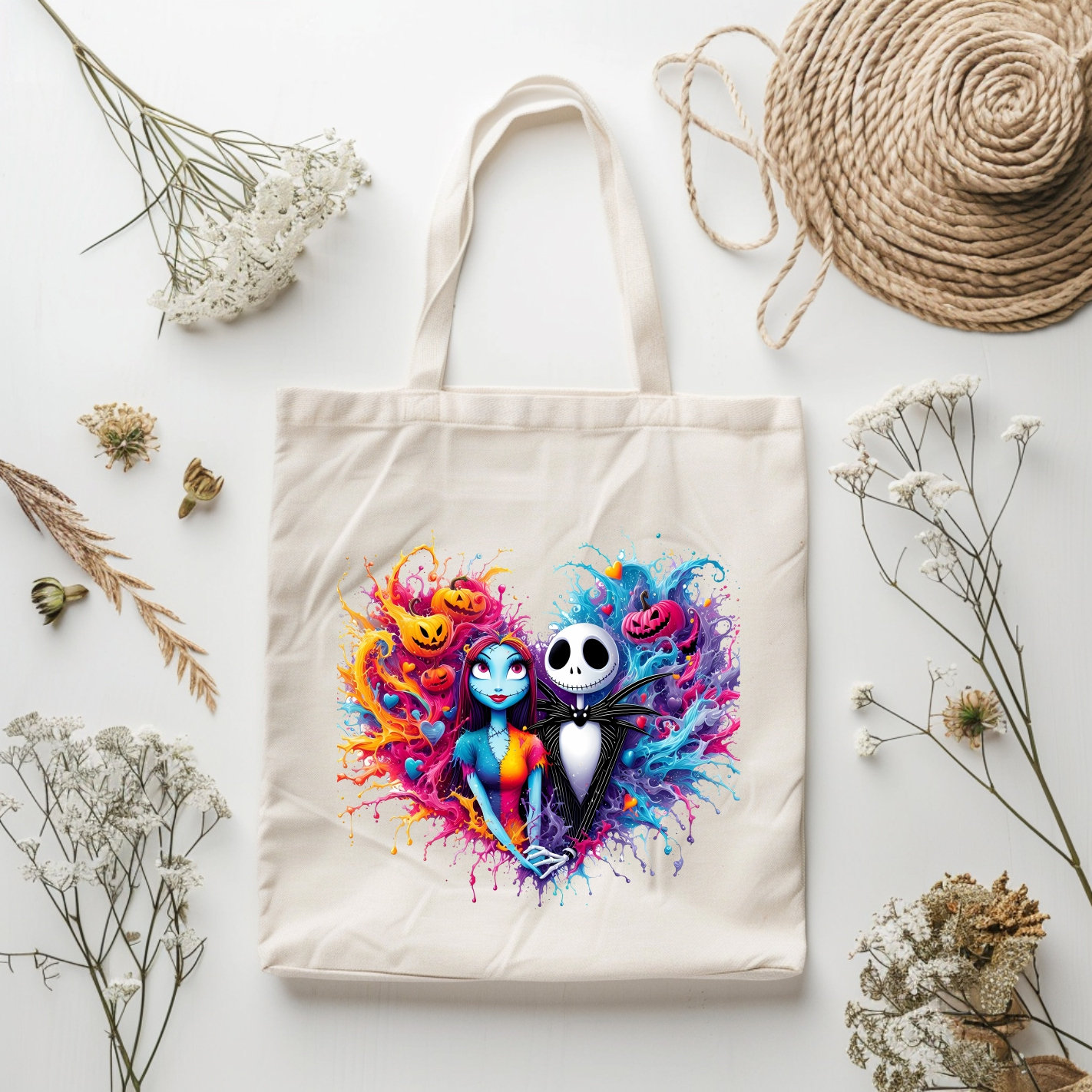 5 PNG Jack and Sally Splash Transparent PNG File for Sublimation 300dpi ...