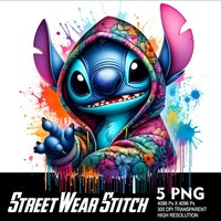 Punk Stitch Biker 5 PNG Design for Sublimation Png 300DPI High ...