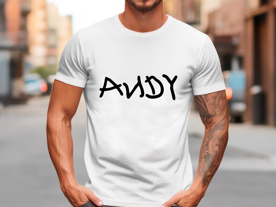 ANDY Toy Story Font Svg Andy Alphabet Andy Toy Story Alphabet for ...