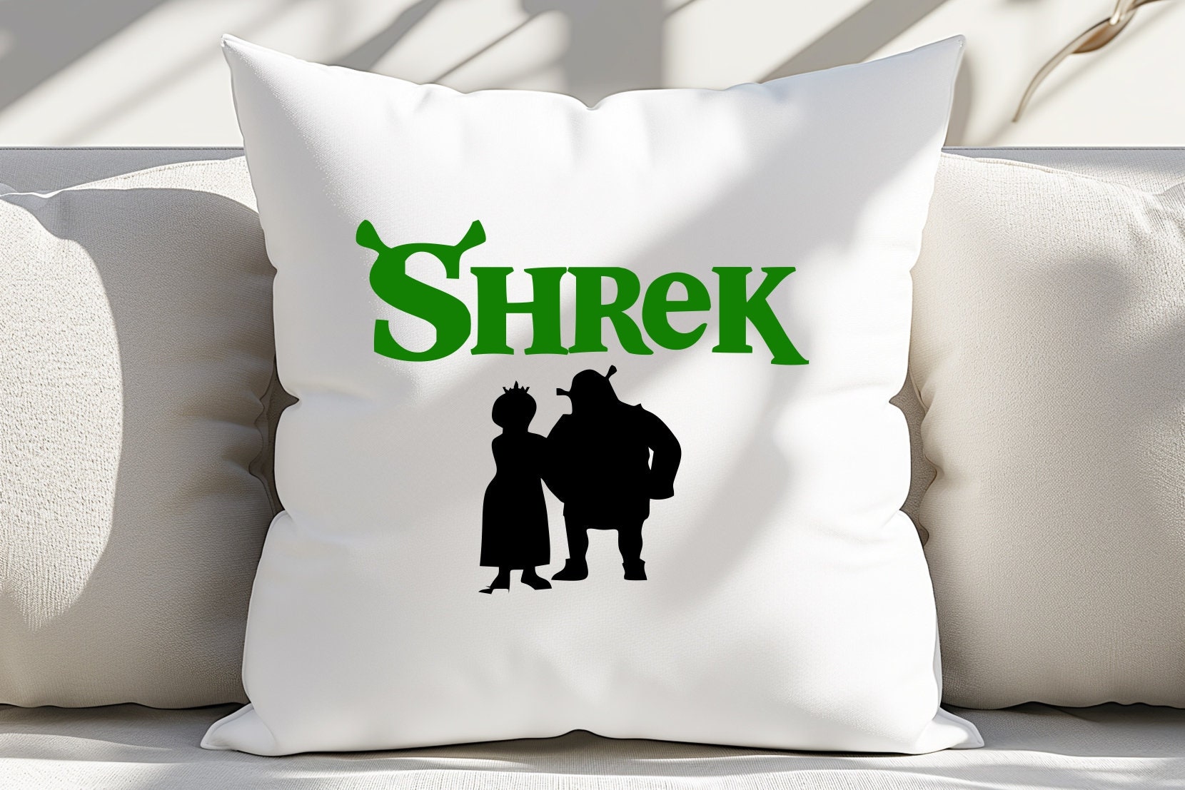 Cartoon Shrek Alphabet Shrek Font and SVG Clipart for Cricut Shrek ...