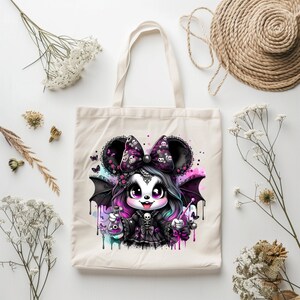 5 PNG Gothic Minnie PNG Dark Mouse Princess Design Splash and ...
