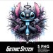 5 PNG Gothic Stitch PNG Dark Stitch Design Splash and Watercolor ...