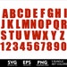 Bundle Bricks Font LEG Puzzle Font 5 Full Colors Set Brick Font Brick ...