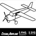 Airplane Cessna Line Art 5 PNG 5SVG Design Transparent PNG File for ...