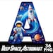 Deep Space Astronaut Alphabet Space Font Deepspace Letters Png ...