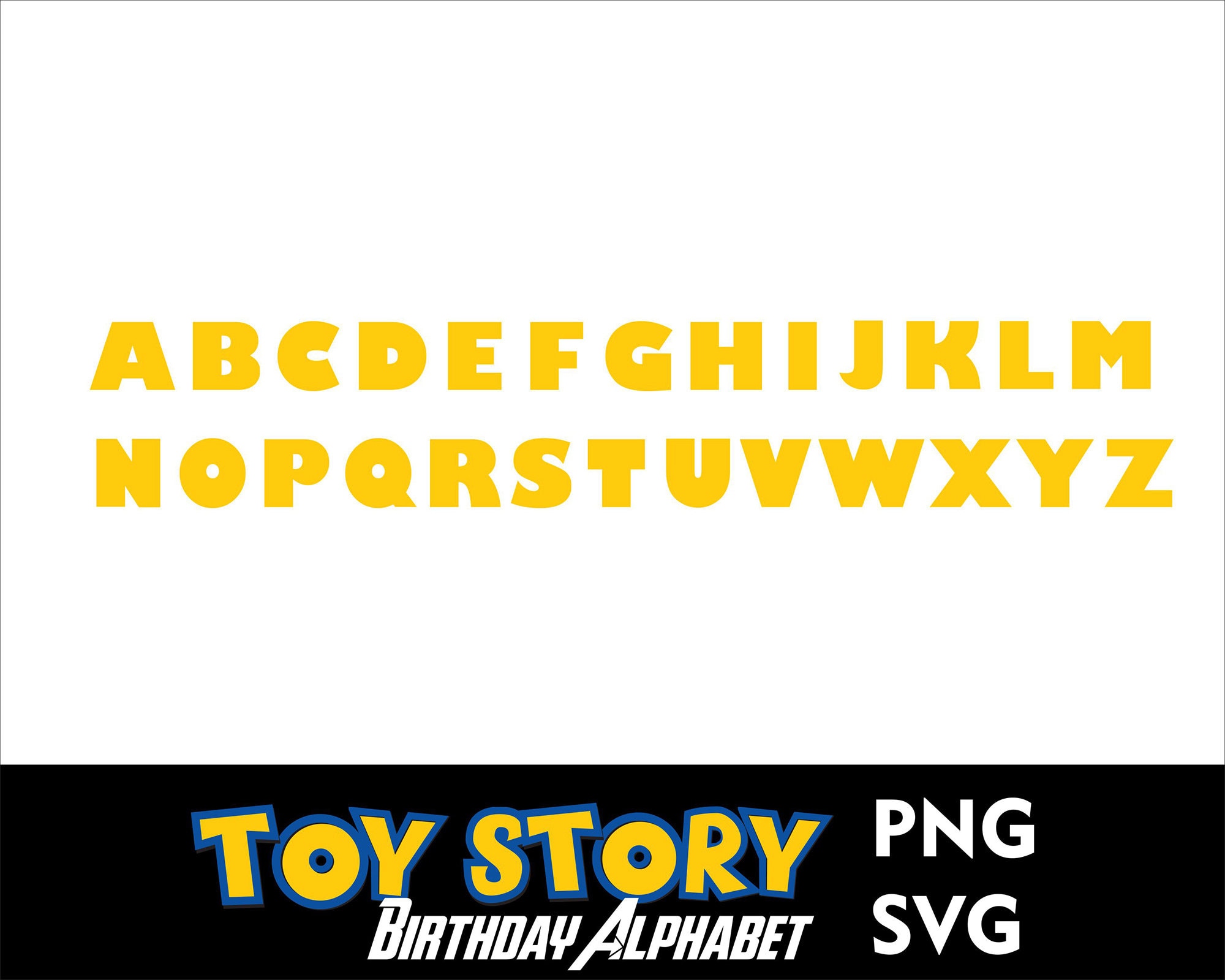 Toy Story Birthday Numbers Cowboy Woody Numbers Toy Story Font Png ...