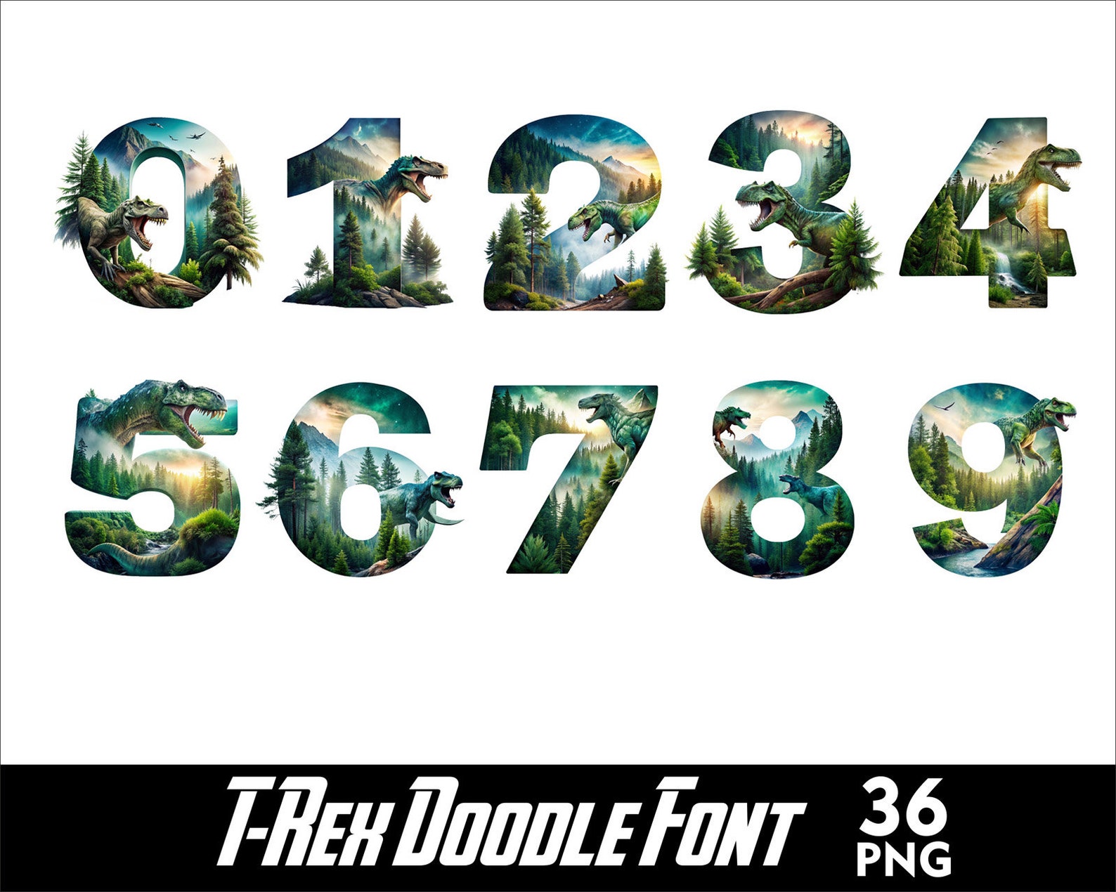 Trex Alphabet Dinosaur Letters Alphabet Png Dino Font Letters Trex ...