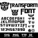 Transform Font Svg Bobot Alphebet Robot Head Svg Transform Letters Svg ...