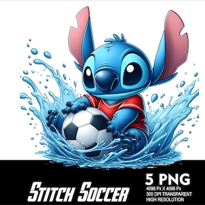 5 PNG Soccer Stitch Splash and Watercolor Transparent PNG File for ...